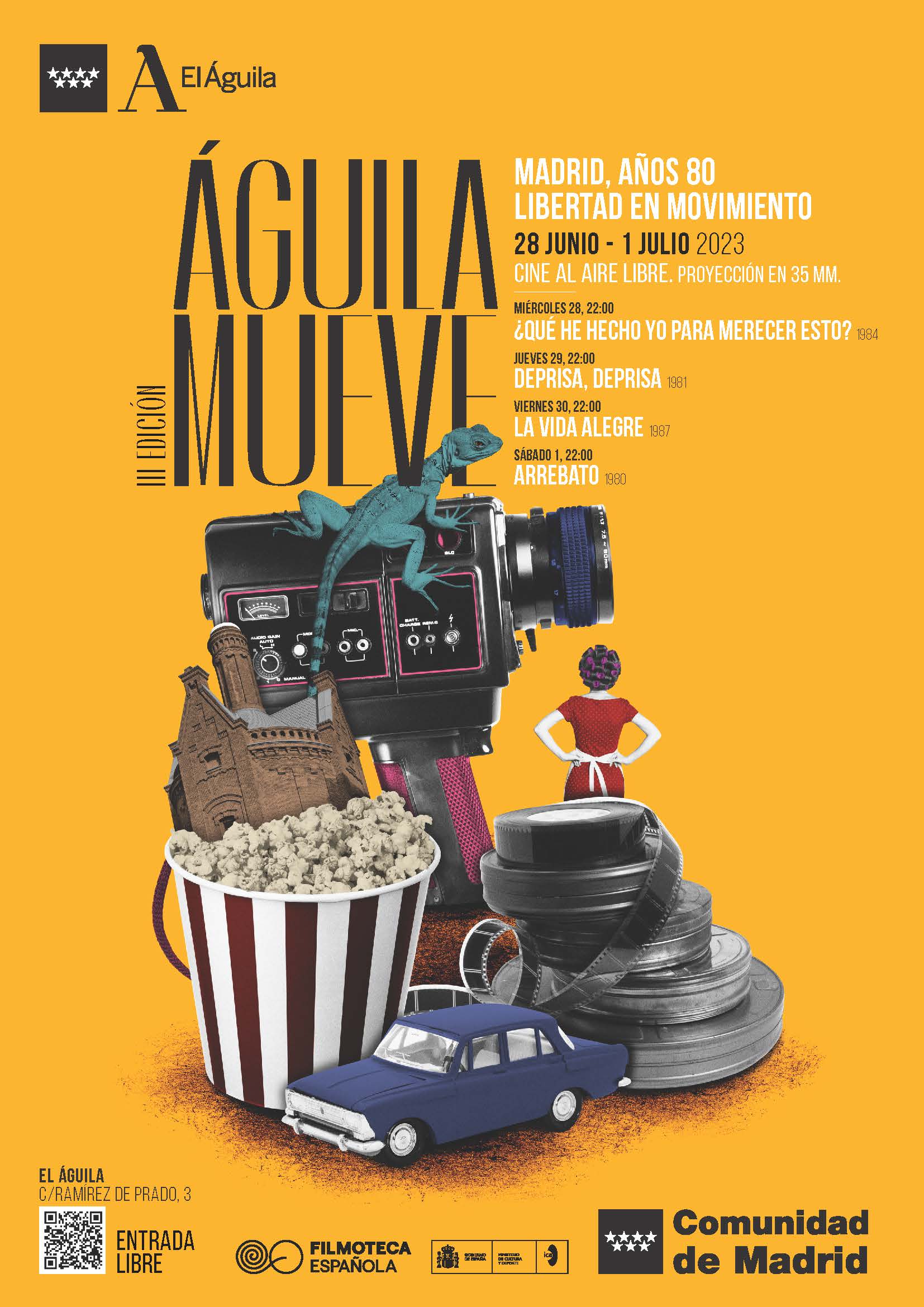 La Comunidad de Madrid homenajea la Movida de los ’80 con los ...