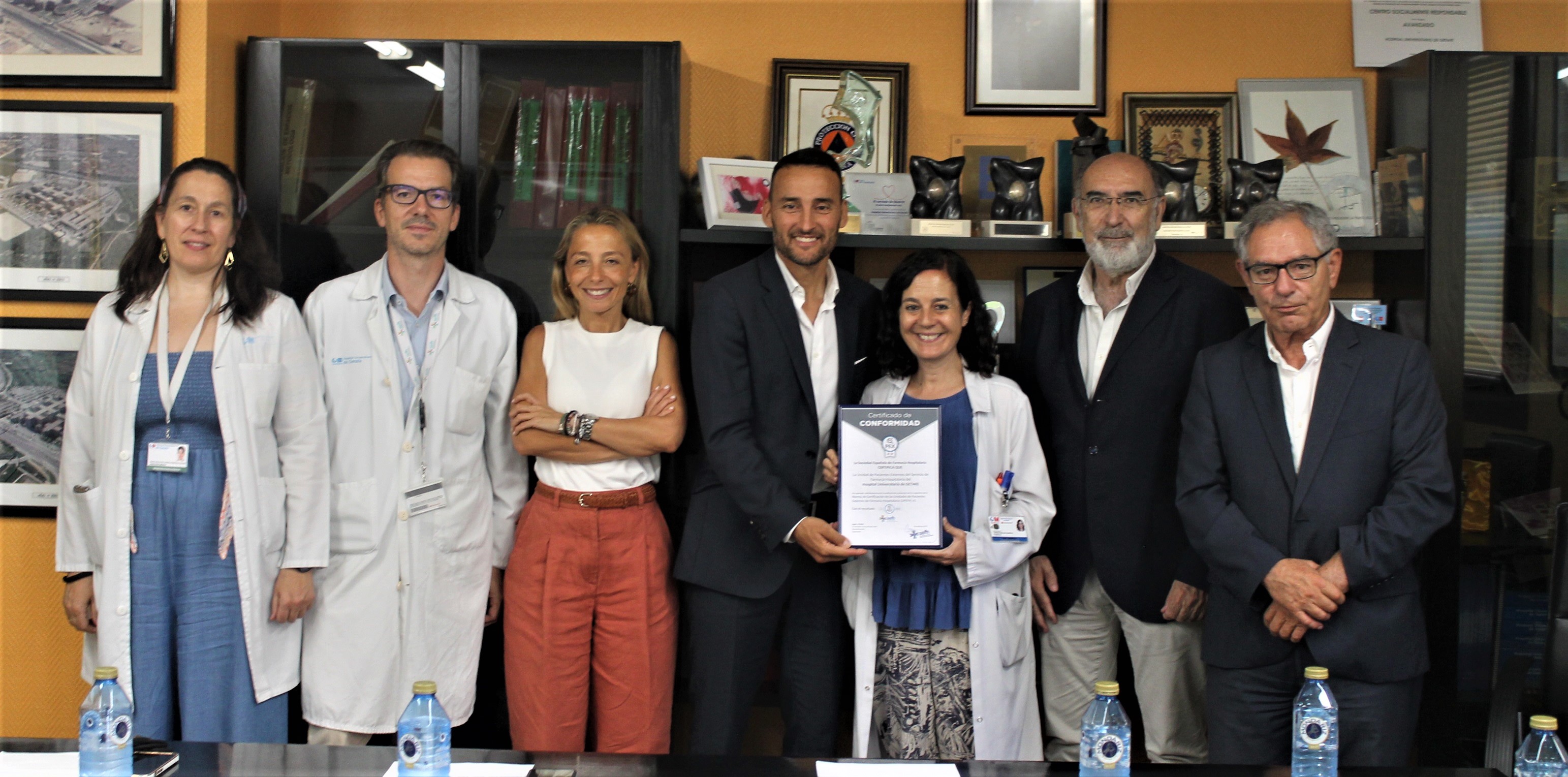 El Hospital de Getafe obtiene una Certificación de Calidad por su programa de atención ...